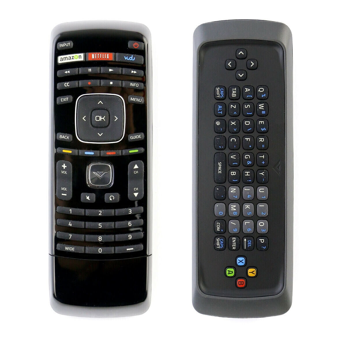 XRT300 Qwerty DUAL Keyboard 3D Remote for Vizio TV XRT300 XRT301 XRT303 ...
