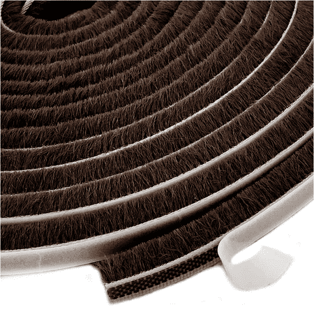 Brush Weather Stripping, High Density Felt Draft Excluder for Sliding ...