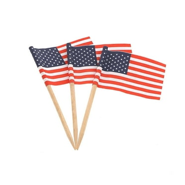 American Flag Toothpicks, 30pk - Walmart.com
