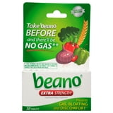 Beano Extra Strength, Gas Prevention & Digestive Enzyme Supplement, 30 ...
