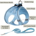 Dog Harness with Leash Set, No Pull Adjustable Reflective Step-in Puppy ...