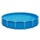 Summer Waves 15 ft Round Active Frame Above Ground Pool, Blue, Ages 6 ...