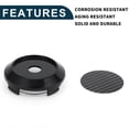 Unique Bargains Car Wheel Center Hub Cap Rim Cover Hub Caps Carbon ...