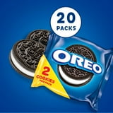 OREO Chocolate Sandwich Cookies, 20 Snack Packs (2 Cookies Per Pack ...