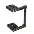 Adjustable Camera Cage Hand Grip Cold Shoe Mount for Large DSLR Cameras ...