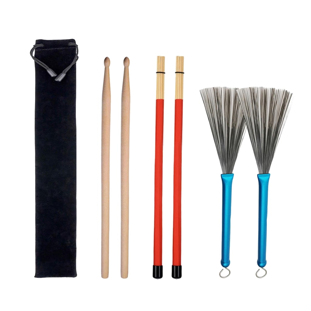 Drum Repair Kits Drum Rod Brush Stick & Wire Brushes &Drumsticks ...
