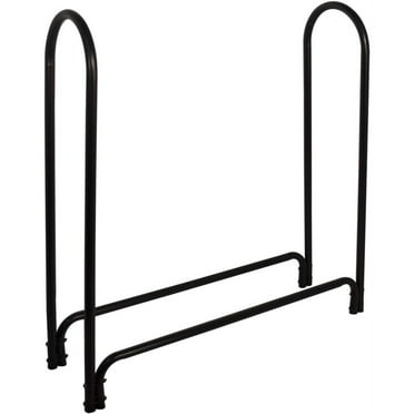 vidaXL Firewood Rack Log Storage Holder Stand with Roof Galvanized ...