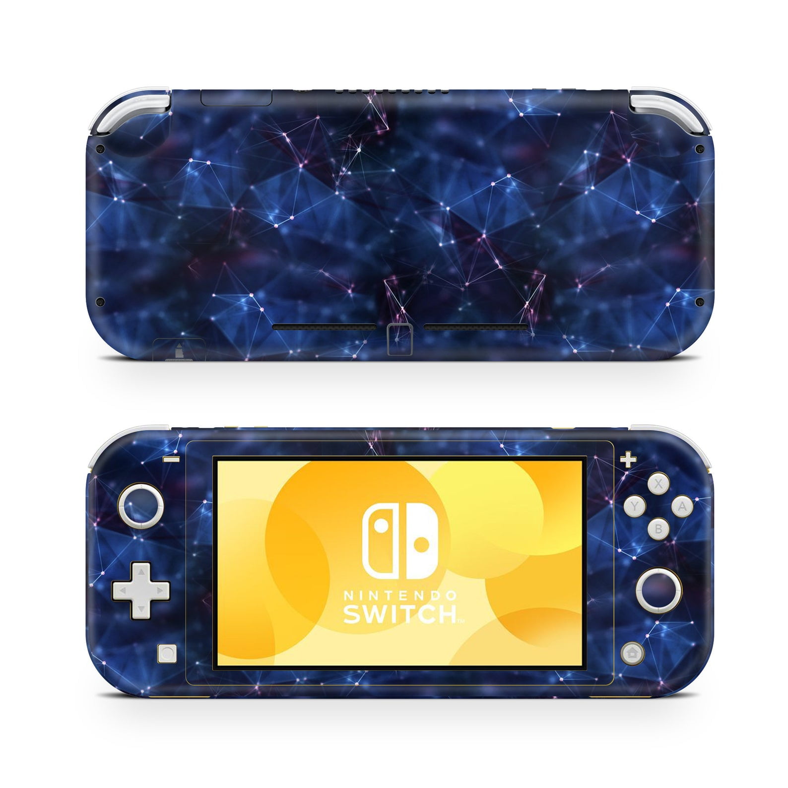 ZOOMHITSKINS Nintendo Switch Lite Skin Vinyl Stickers, Mineral Dark ...