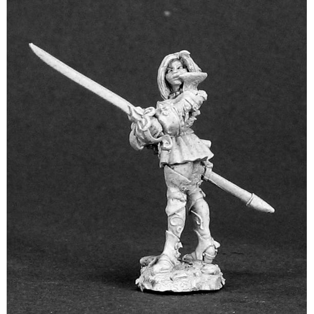 Rhaine Female Rogue Miniature 25mm Heroic Scale Dark Heaven Legends ...