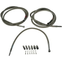 Dorman 819-812 Front Flexible Stainless Steel Braided Fuel Line for ...