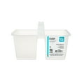 Pen+Gear Plastic Caddy, Desktop Craft and Hobby Organizer, Clear, 6 ...