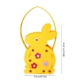 10 Pack Blanket Easter Basket Cartoons Bunny Egg Bucket Diy Gift Bag ...