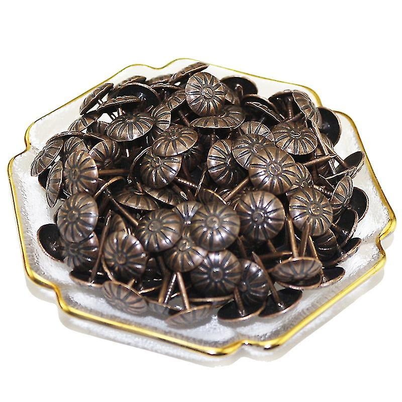 Clavos de tapicería antiguos, tachuelas, pasadores, decoración de ...