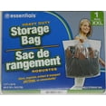 Storage Bags - Heavy Duty Clear Plastic Storage Bags w/ Zip-Lock ...