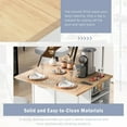 Alvantor Kitchen Island Carts with Power Outlet, Mobile Buffet Cabinet ...