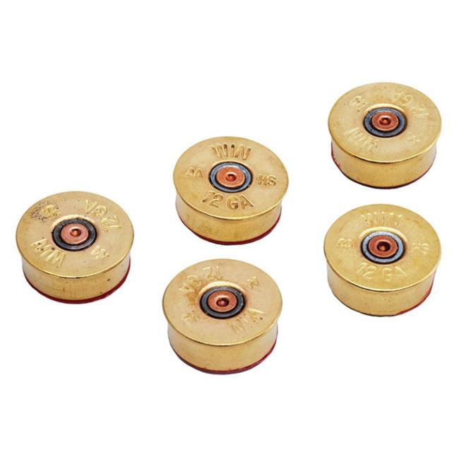 SCY LSM5-12 12 Gauge Brass Bullet Magnets - 5 Piece - Walmart.com