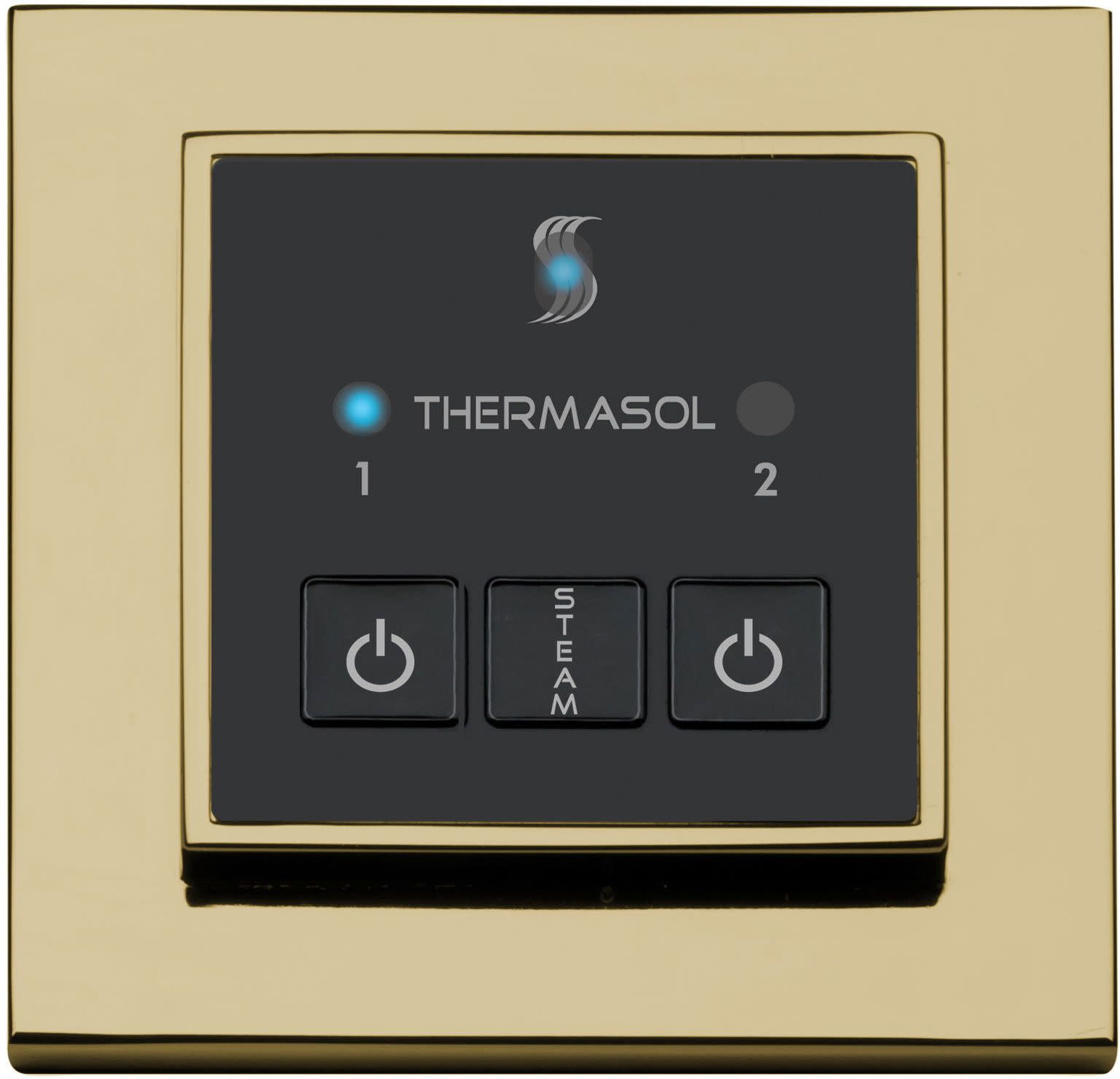 Thermasol Esm Easy Start Programmable Steam Shower Controller - Brass ...
