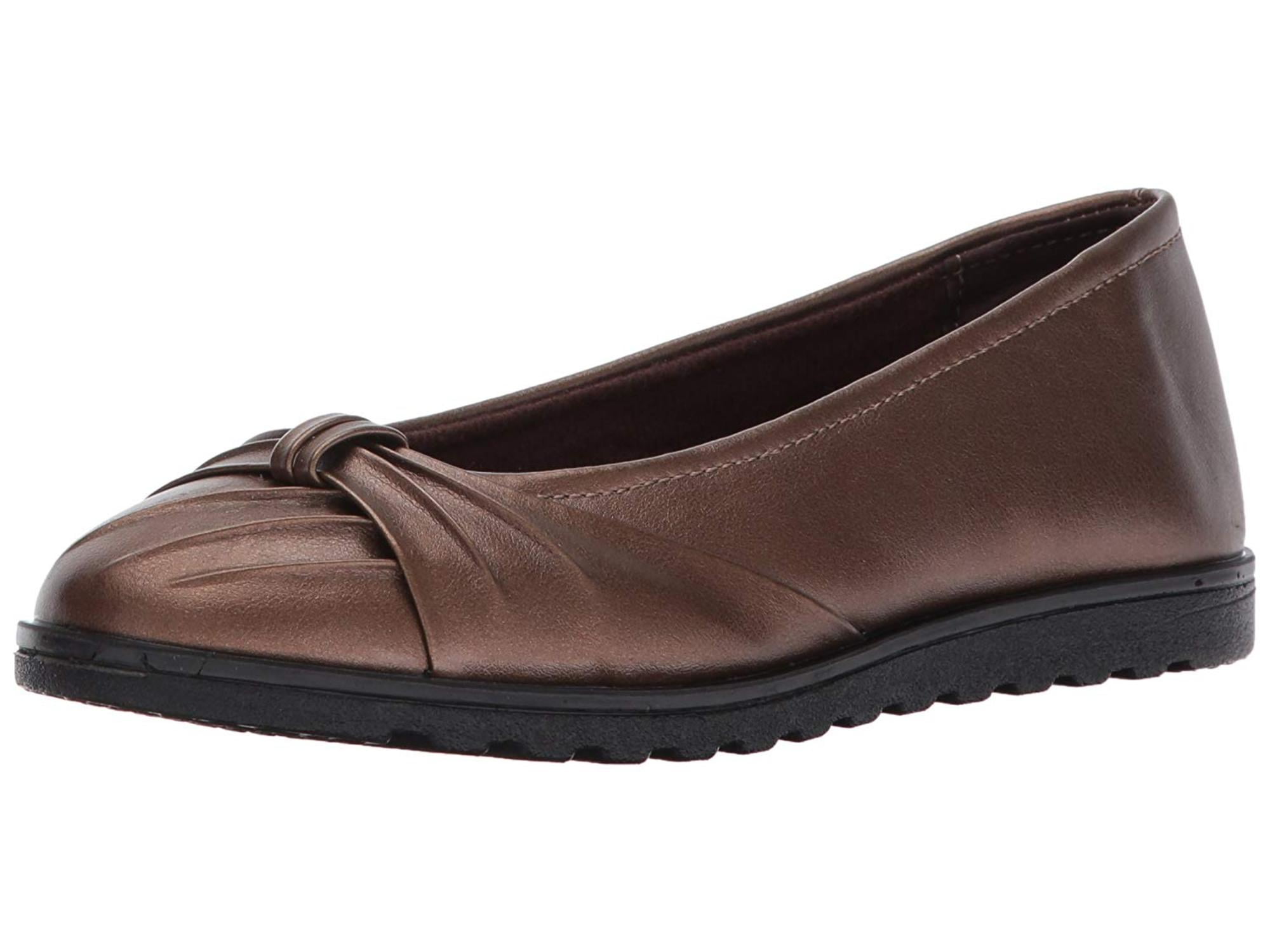 Easy Street Womens Giddy ll Closed Toe Slide Flats - Walmart.com