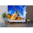 Paper Wall Art, 3d Wallpaper, Propeller of an Historical Aircraft ...