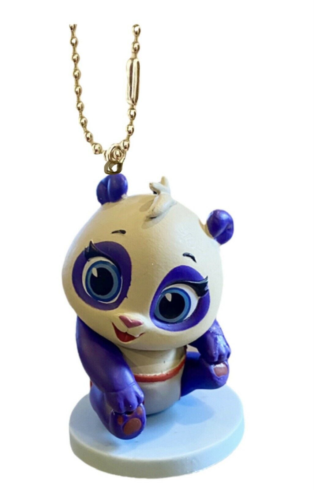 Precious Panda PVC Keychain Dangler Tiny Tots Figure Figurine Ornament ...