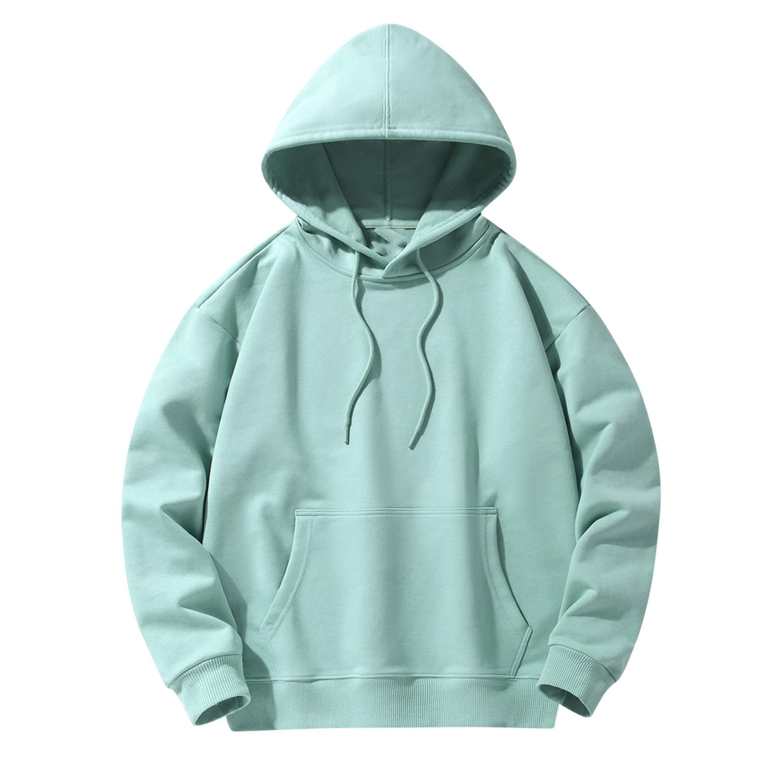 Click here for Yuyuzo Mens Hoodies Solid Color Long Sleeve Fashio... prices