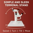 Freestanding Swivel and Tilt Pax A920 Terminal Stand with L920 Charging ... Freestanding Swivel and Tilt Pax A920 Terminal Stand with L920 Charging ...