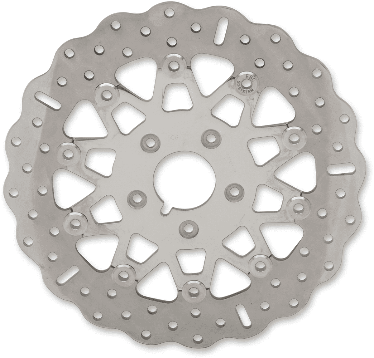 EBC Custom Stainless Steel Rotors Narrow Band 10-Button Contour ...