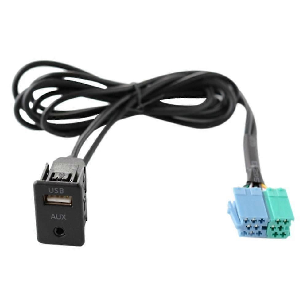 Radio Extension Aux Usb Port Adapter Cable Wiring Assy For | Walmart en ...