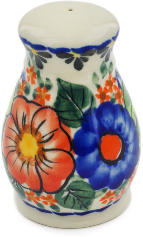 Polish Pottery 3-inch Salt Shaker (Spring Splendor Theme) Signature ...