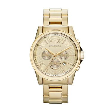 Armani Exchange ATLC Gold-Tone Mens Watch AX1368 - Walmart.com