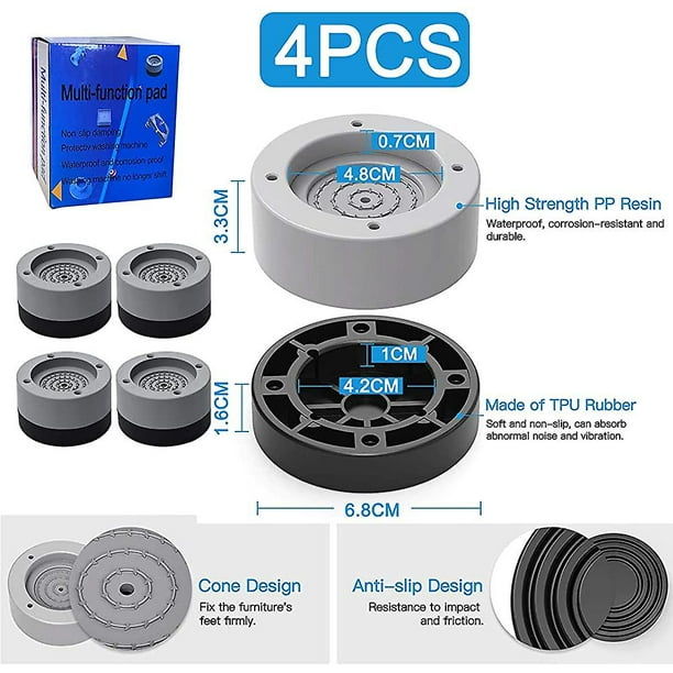Washing Machine Shock Absorbers, Anti-vibration Mats For Washing ...