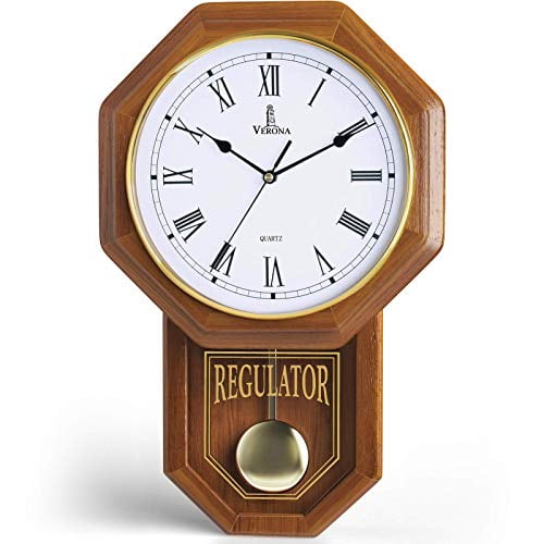 Click here for Lovely Home Essentials Pendulum Wall Clock - Decor... prices