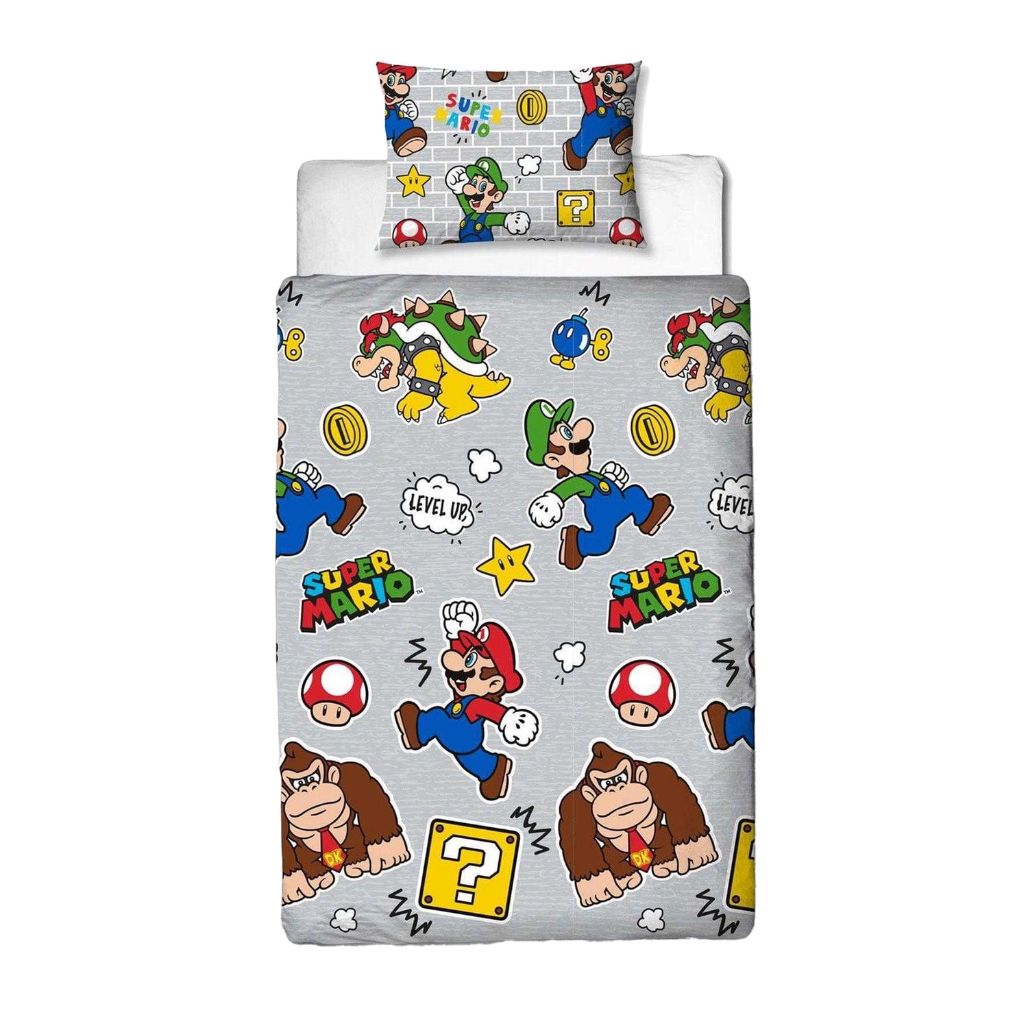 Click here for Super Mario Bros. Super Mario Reversible Duvet Set prices