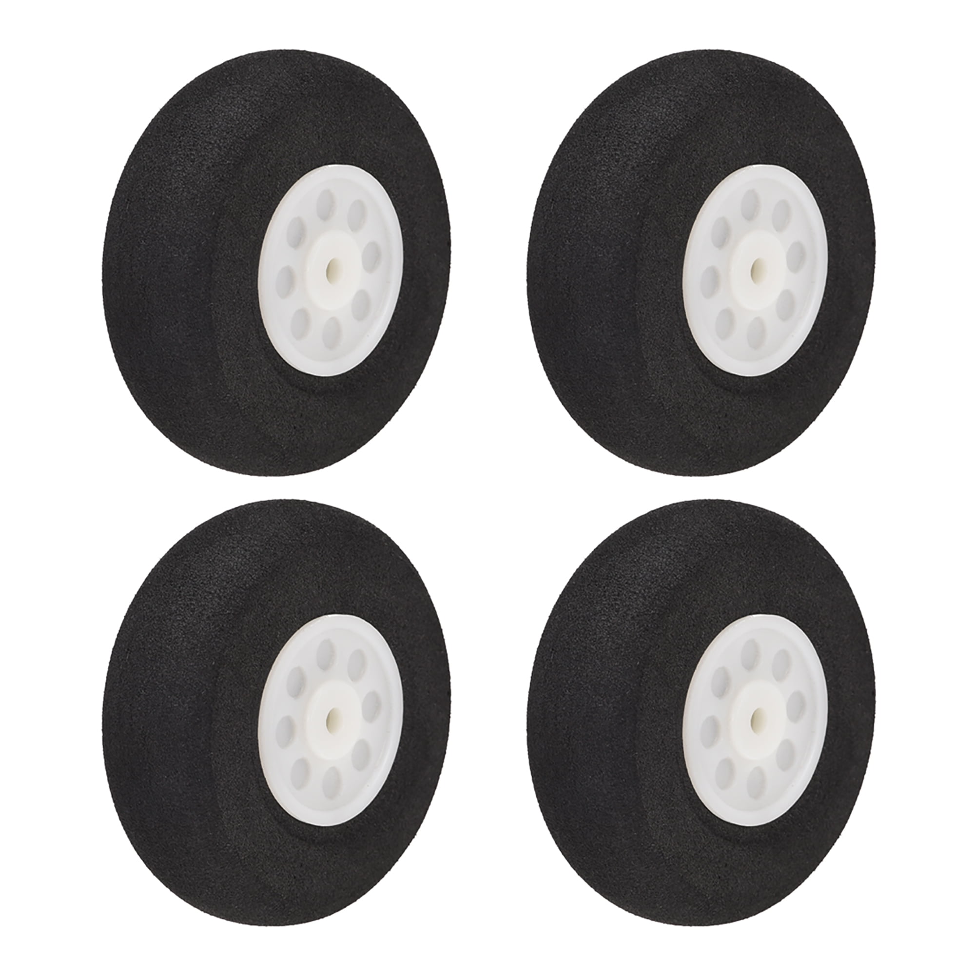 RC Airplane Wheels 4PCS RC Airplane Aircraft Sponge Wheels 2 inch x 0. ...