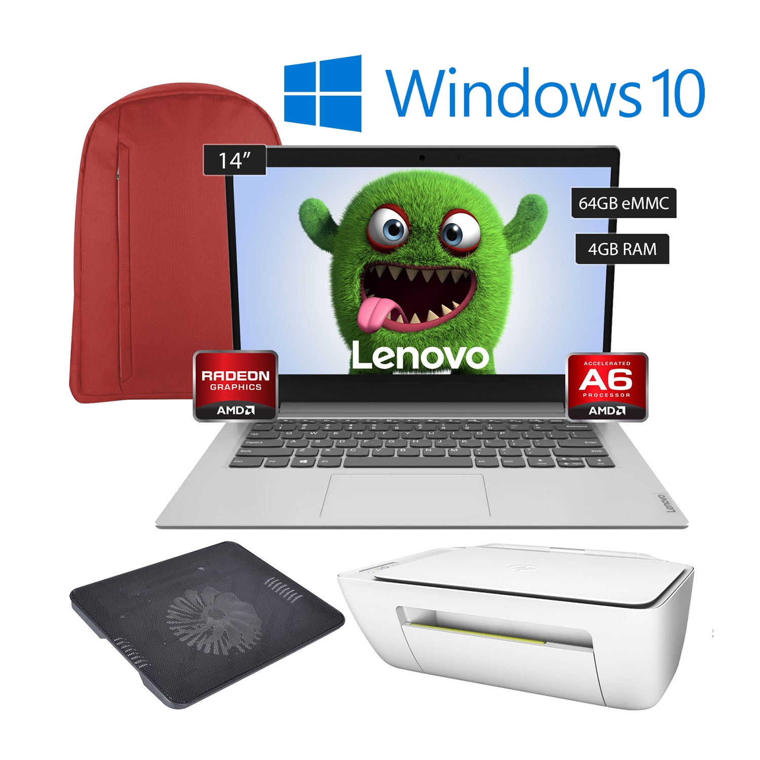 Laptop Lenovo IdeaPad Slim 1-14AST-05 AMD A6-9220E 64GB 4GB 81VS más ...