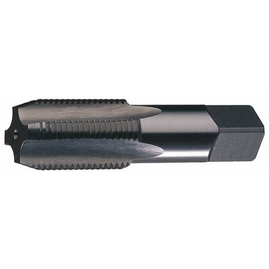CLEVELAND C64119 Pipe Tap , 1/2"-14 , Semi-Bottoming , 4 Flutes, NPS ...