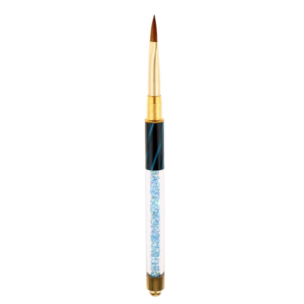 Pen Nail Liner Brush Gel Pintura , Nail Gradiente Sombreado Drawing ...