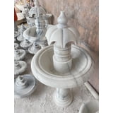 Indian Designed Water Fountain Handmade Handcarved Makrana White Marble ...
