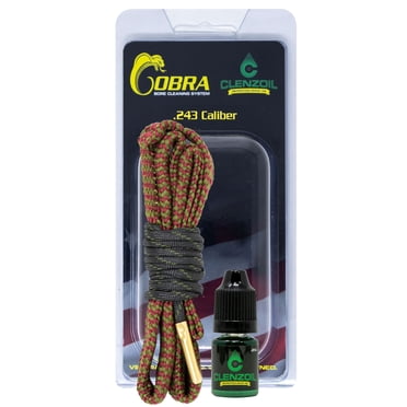 CLENZOIL Field & Range 17 Caliber Cobra Bore Cleaner | Gun Barrel Snake ...