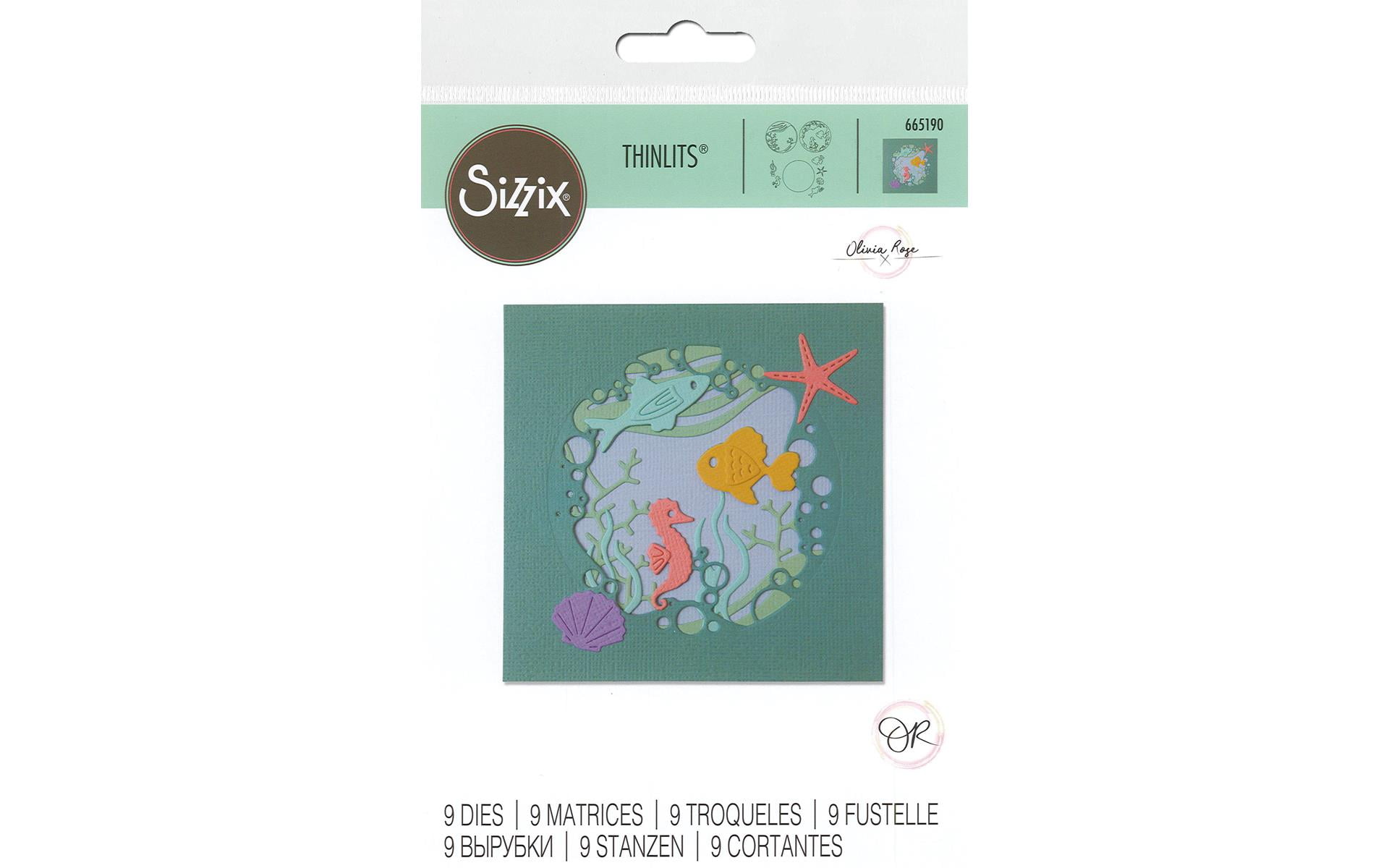 Sizzix ORose Thinlits Die Ocean Scene | Walmart Canada