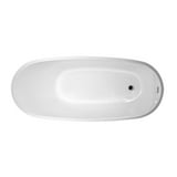 A&E Bath Brook Freestanding Bathtub 67" - Walmart.com