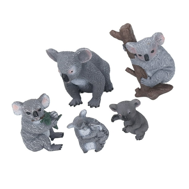 Koala Statue, Multi Purpose Different Styles 5 Pieces Small Koala ...
