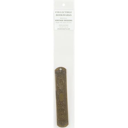 U-Paint Collectible Vintage Antique Brass Bookmark-Baroque Crest ...