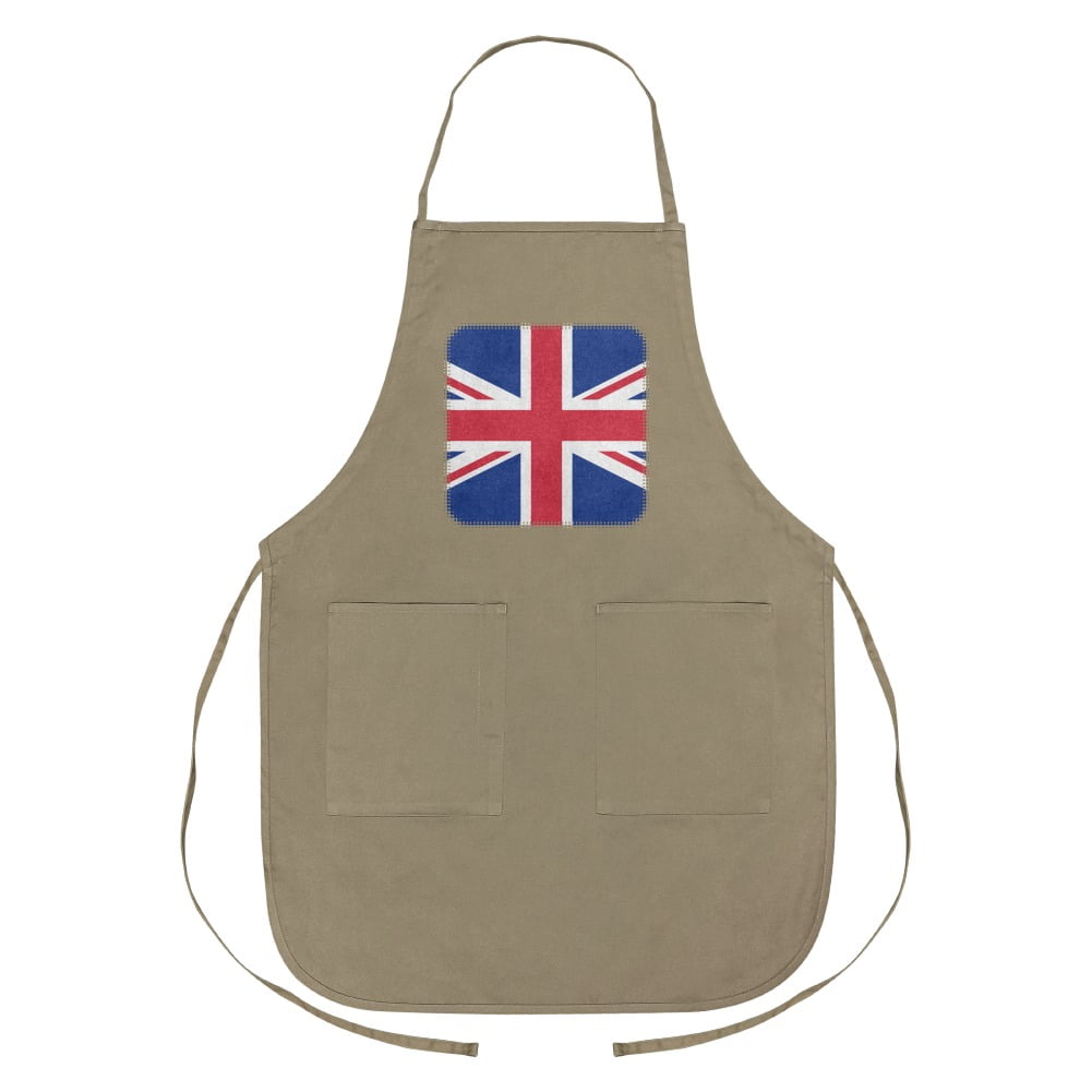 United Kingdom Great Britain Union Jack Country Flag Apron with Pockets ...