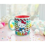 Sanrio Hello Kitty Hello Rainbows Ceramic Mug | Holds 20 Ounces ...