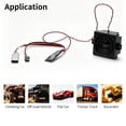 ARCADORA RC Engine Sound Simulator Black Plastic Metal 20g 40×40×22mm ...