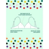 Kindly Yours Women's Sustainable Wireless T-Shirt Bra - Walmart.com