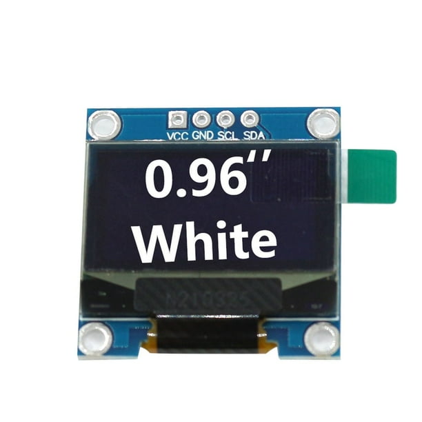 0.96 inch OLED IIC Serial White OLED Display Module 128x64 I2C SSD1306 - Walmart.ca