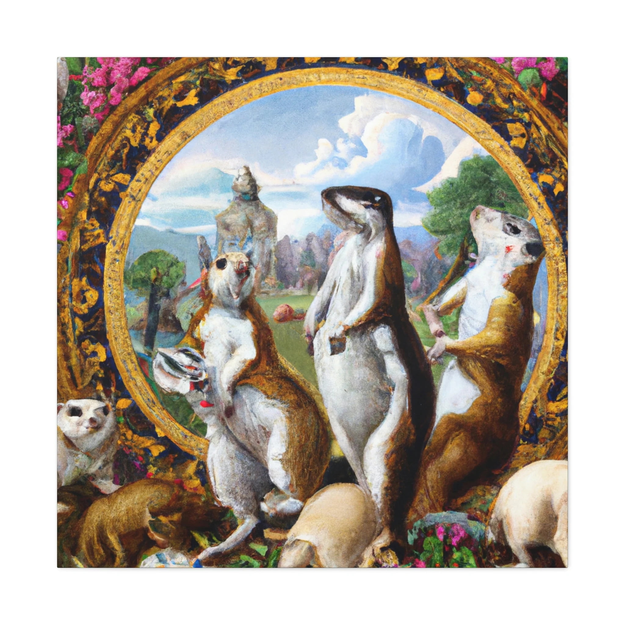 Prairie Dog Splendor - Canvas - Walmart.com