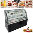 TECHTONGDA Refrigerated Cake Showcase Countertop Bakery Cabinet with ...
